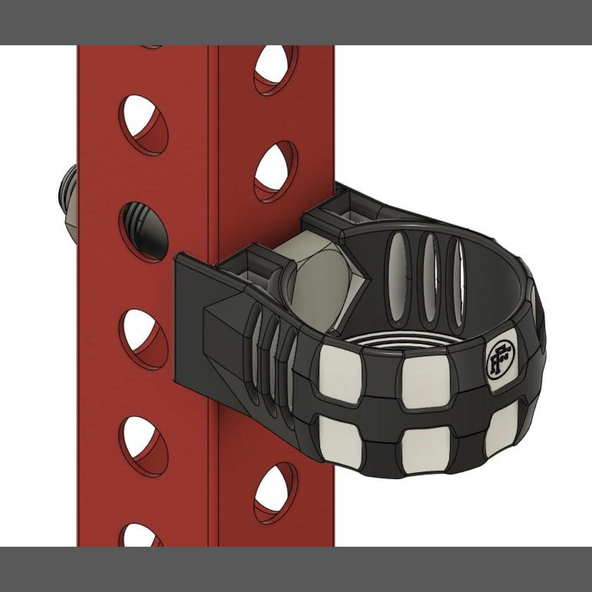 Rack Cupholder 1.0 Power/squat Rack Mounted for 3x3, 2x2 Racks With 1in ...