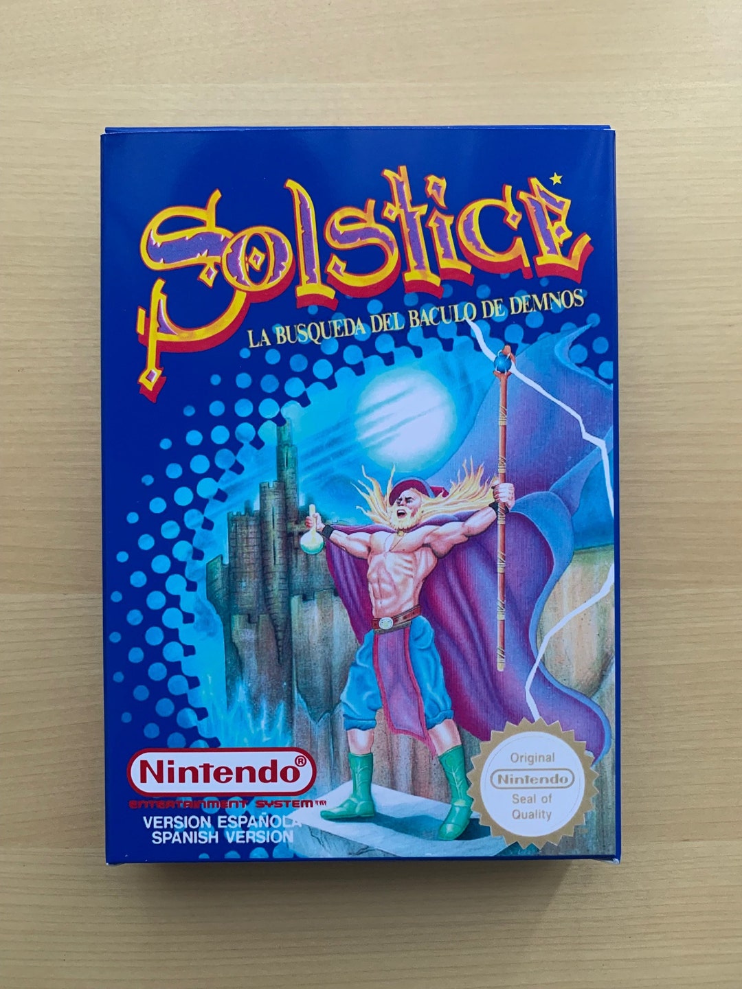 NES Replacement Box Solstice NO GAME Included - Etsy