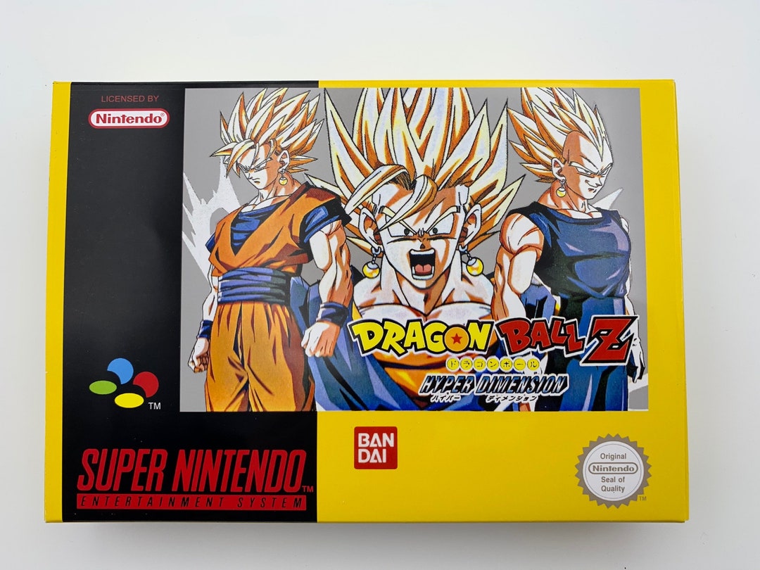 SNES Replacement Box & Tray Dragon Ball Z Hyper Dimension Pal Fr NO ...