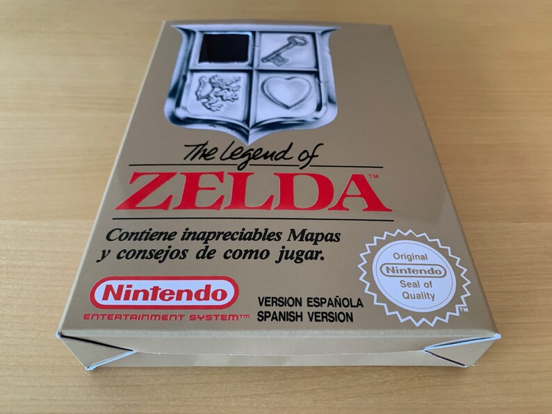 Nes Replacement Box the Legend of Zelda NO GAME Included - Etsy