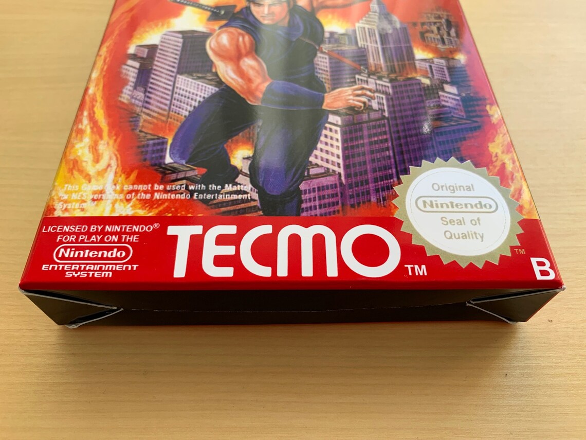 NES Replacement Box Shadow Warriors NO GAME Included - Etsy