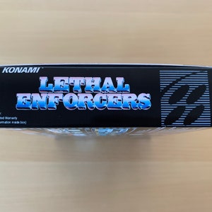 SNES Replacement Box & Tray Lethal Enforcers Ntsc Usa NO GAME Included ...