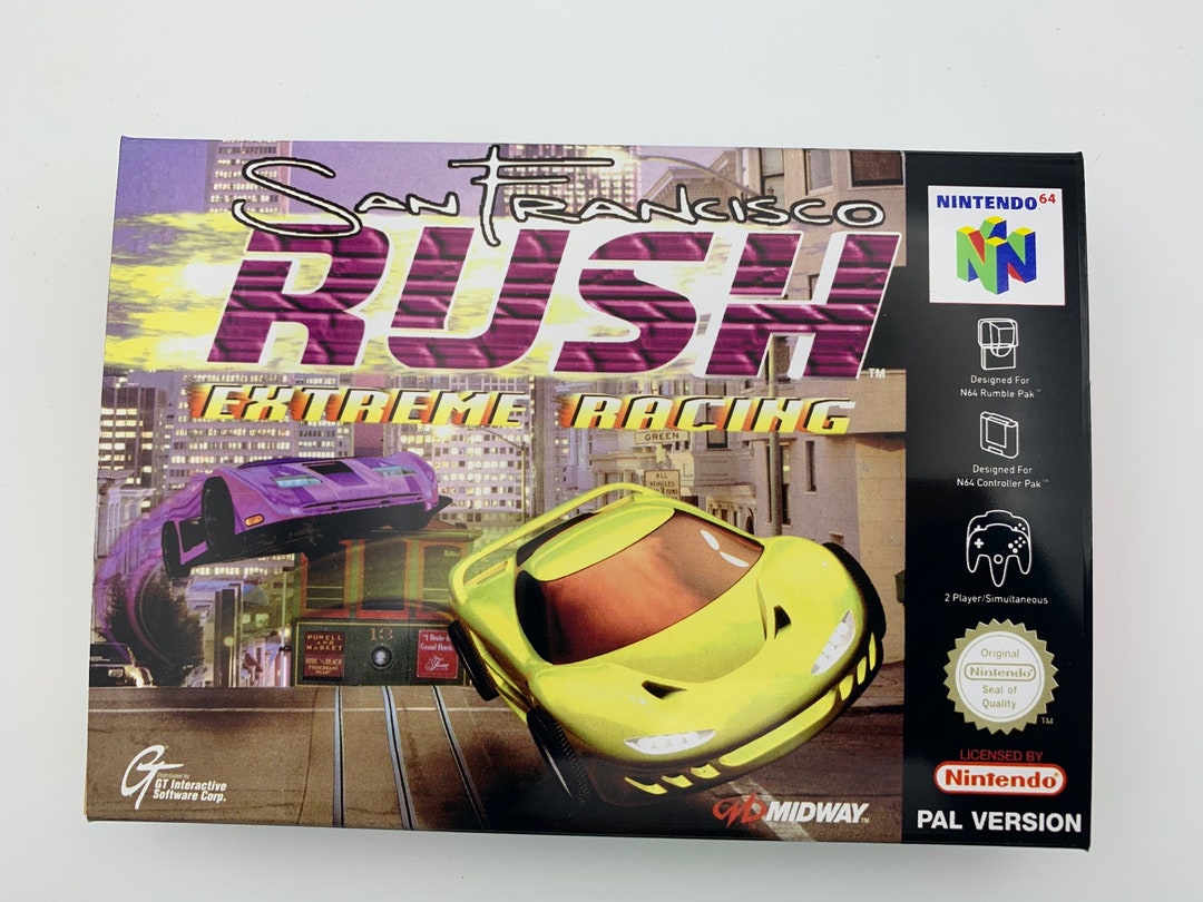 N64 Replacement Box & Tray San Francisco Rush NO GAME - Etsy