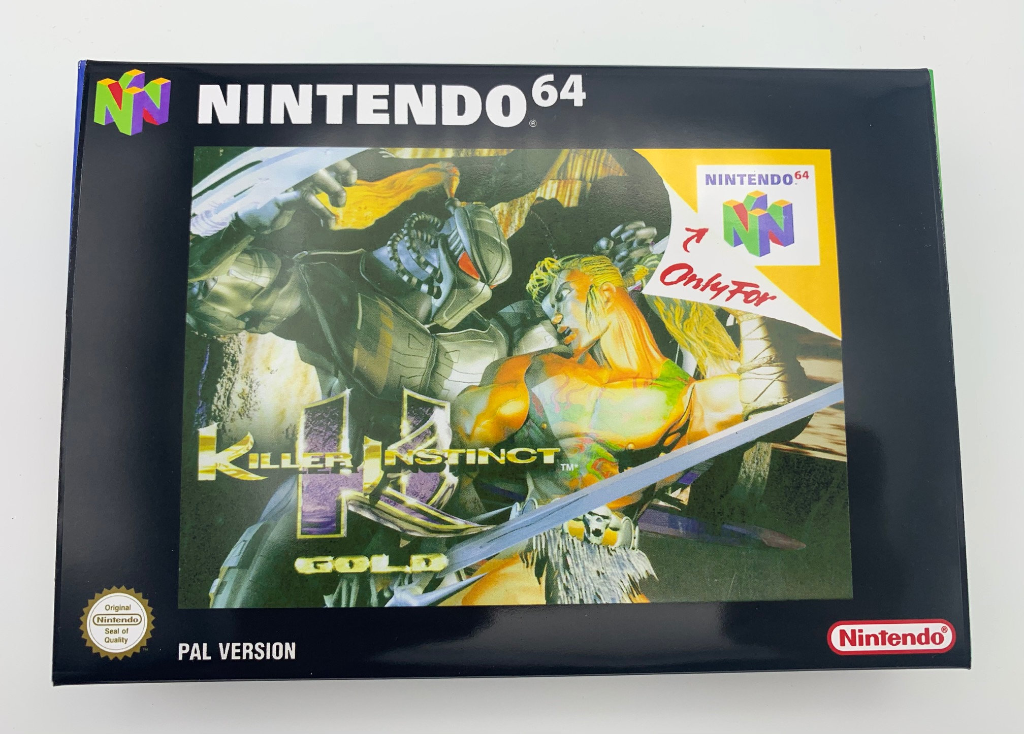 N64 Replacement Box & Tray Killer Instinct Gold NO GAME - Etsy
