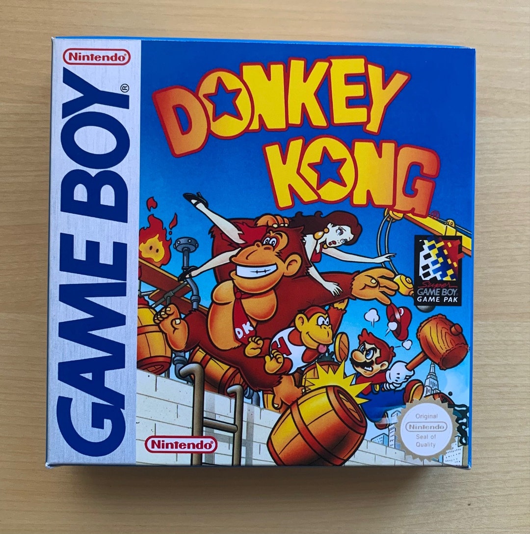 GB Replacement Box & Tray Donkey Kong PAL ESP No Game Included - Etsy