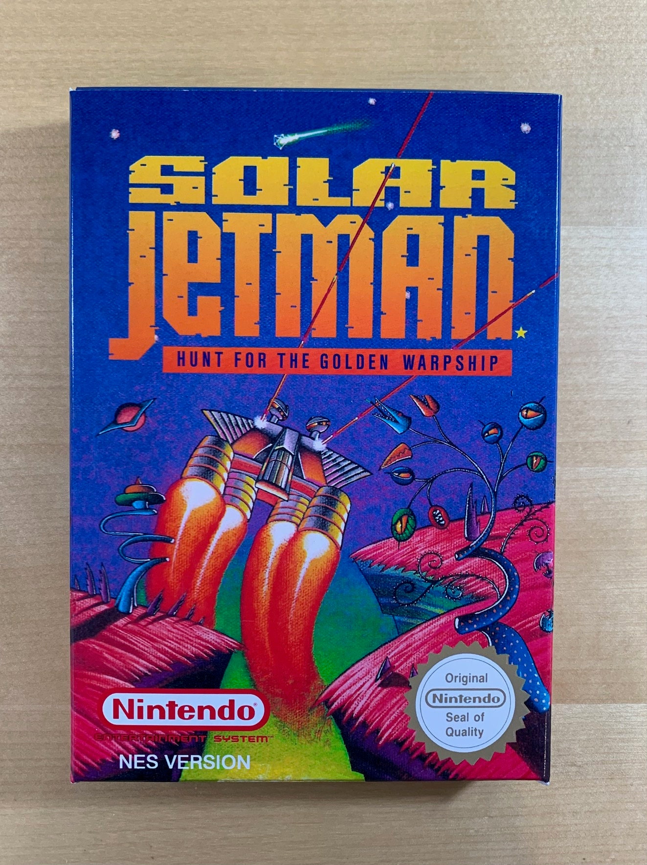 NES Replacement Box Solar Jetman NO GAME Included - Etsy
