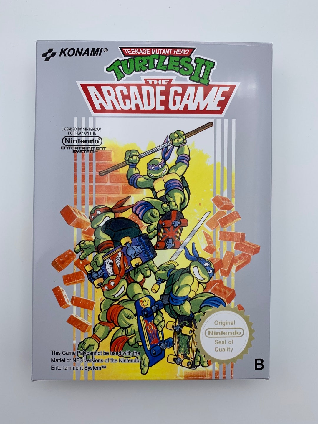 Nes Replacement Box TMNT Turtles 2 Arcade Game NO GAME Included - Etsy