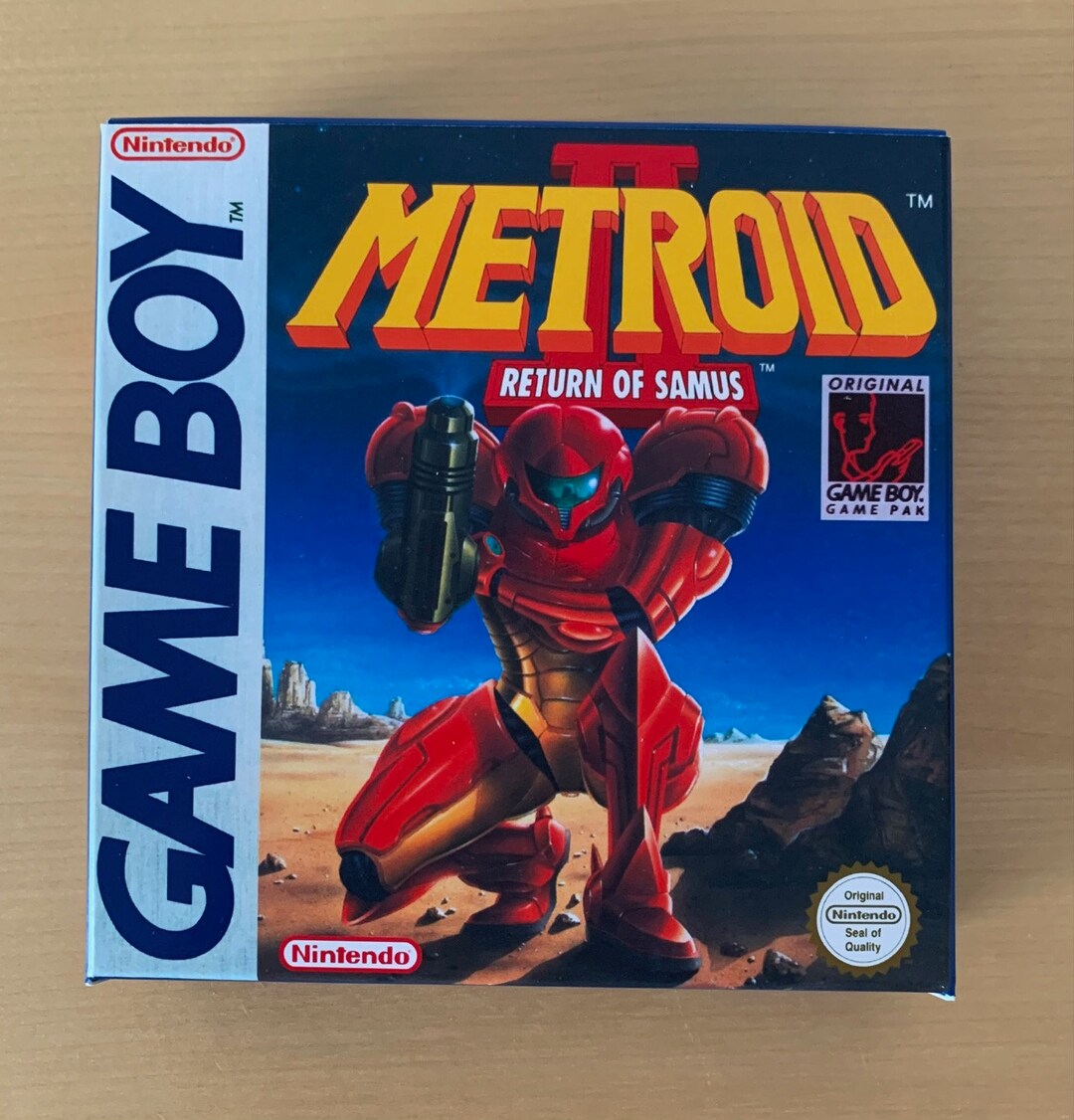 GB Replacement Box & Tray Metroid 2 PAL ESP No Game Included - Etsy