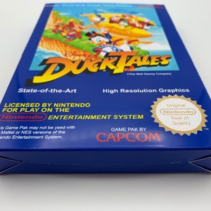 NES Replacement Box Duck Tales NO GAME Included - Etsy