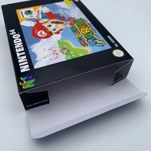 N64 Replacement Box & Tray Super Mario 64 Pal Ger NO GAME Included - Etsy