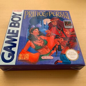 GB Replacement Box & Tray Prince of Persia PAL ESP No Game Included - Etsy