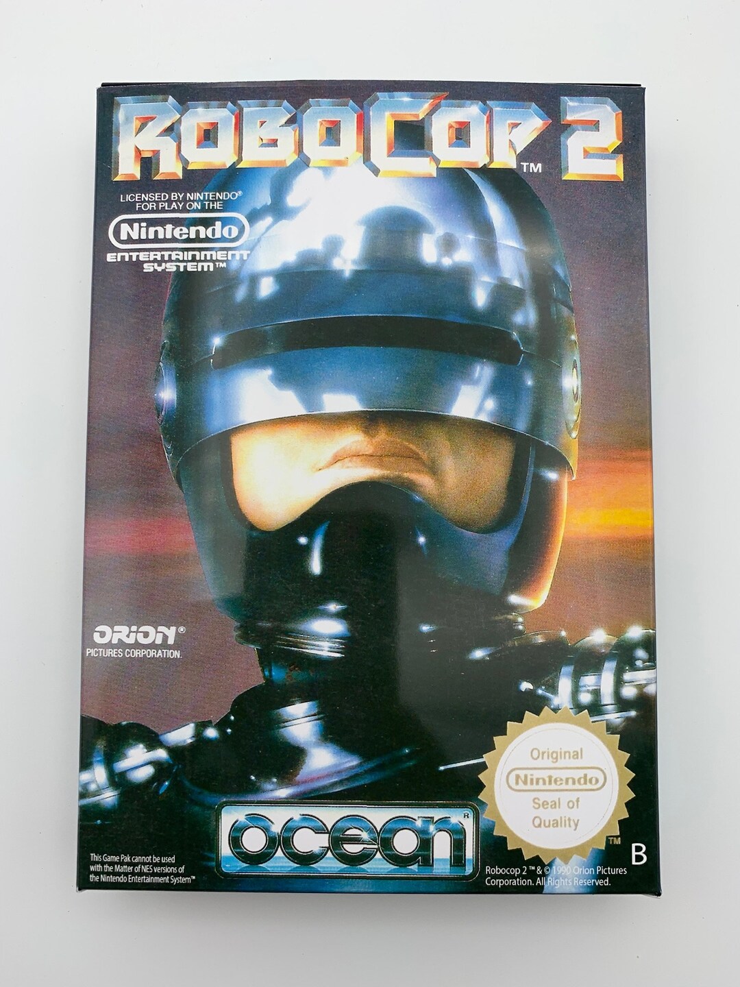 NES Replacement Box Robocop 2 NO GAME Included - Etsy