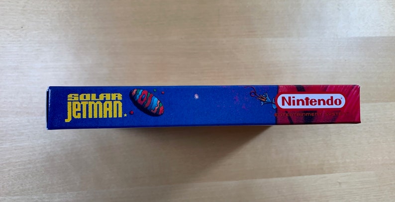 NES Replacement Box Solar Jetman NO GAME Included - Etsy