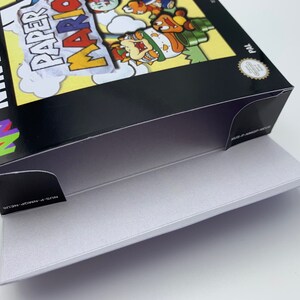 N64 Replacement Box & Tray Paper Mario Pal Eur NO GAME Included - Etsy