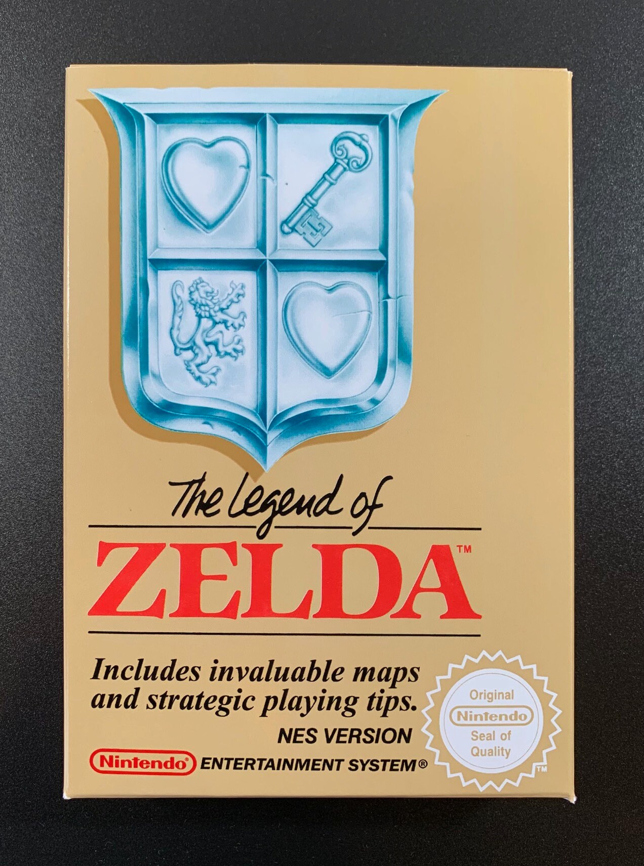 Nes Replacement Box the Legend of Zelda NO GAME Included - Etsy