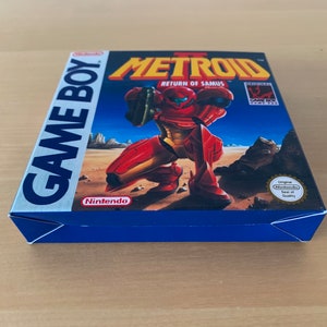 GB Replacement Box & Tray Metroid 2 PAL ESP No Game Included - Etsy