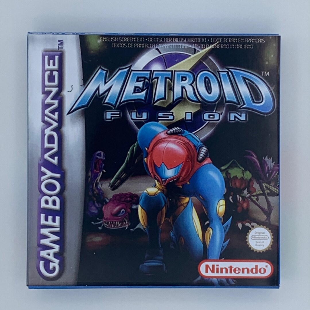 GBA Replacement Box & Tray Metroid Fusion Pal Eur No Game Included - Etsy