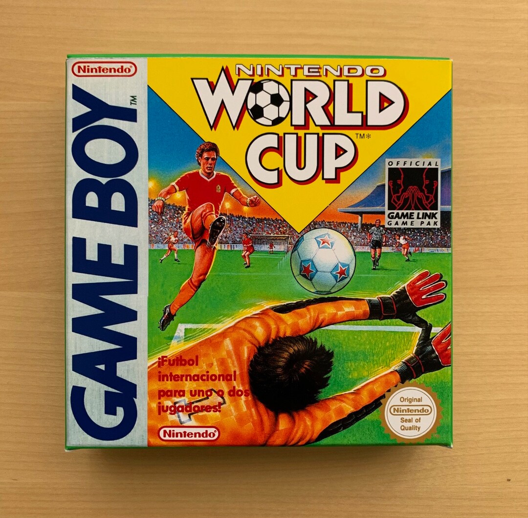 GB Replacement Box & Tray Nintendo World Cup PAL ESP No Game Included ...
