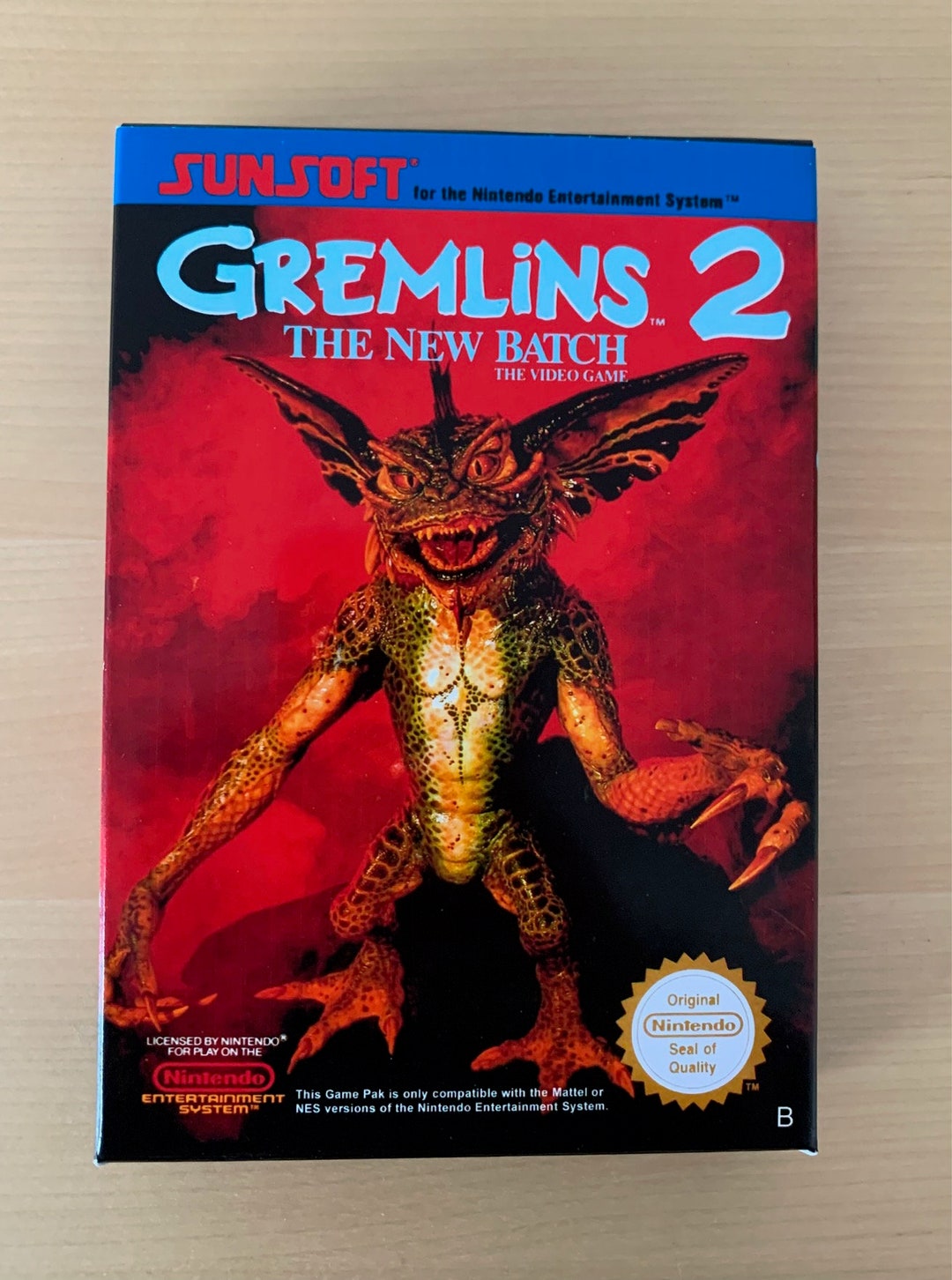 NES Replacement Box Gremlins 2 NO GAME Included - Etsy