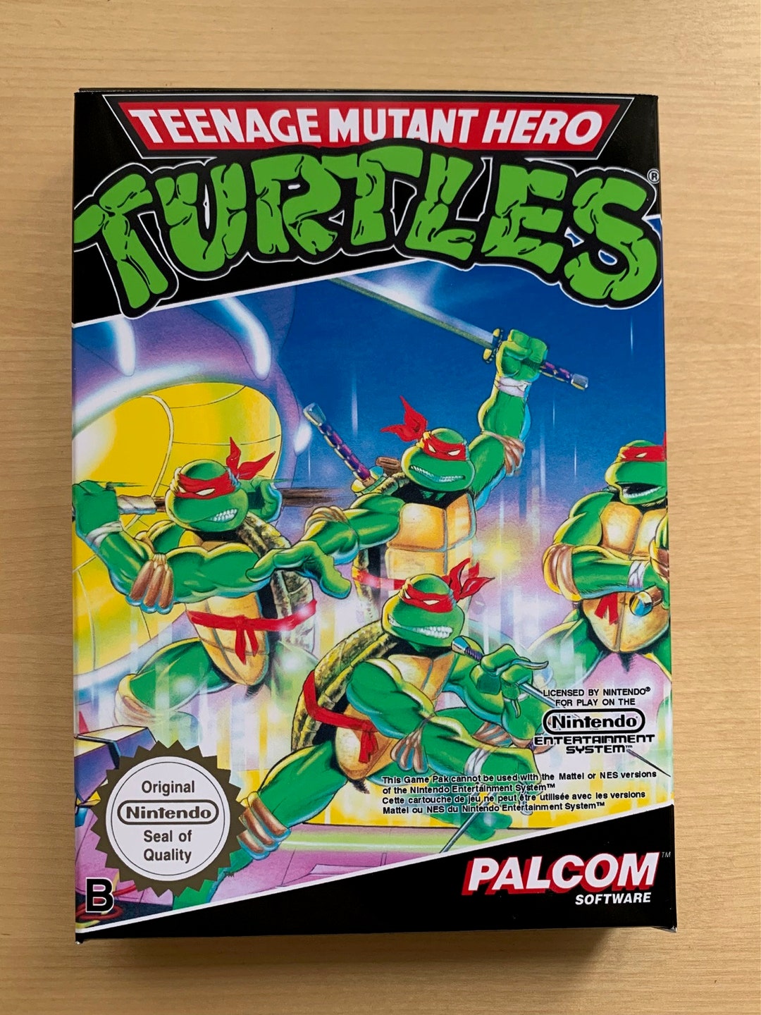 Nes Replacement Box TMNT Turtles NO GAME Included - Etsy