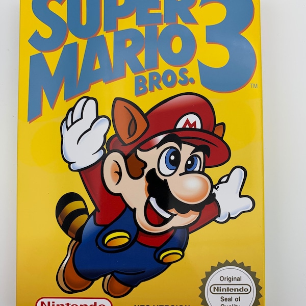 Super Mario Bros Replacement Box - Etsy