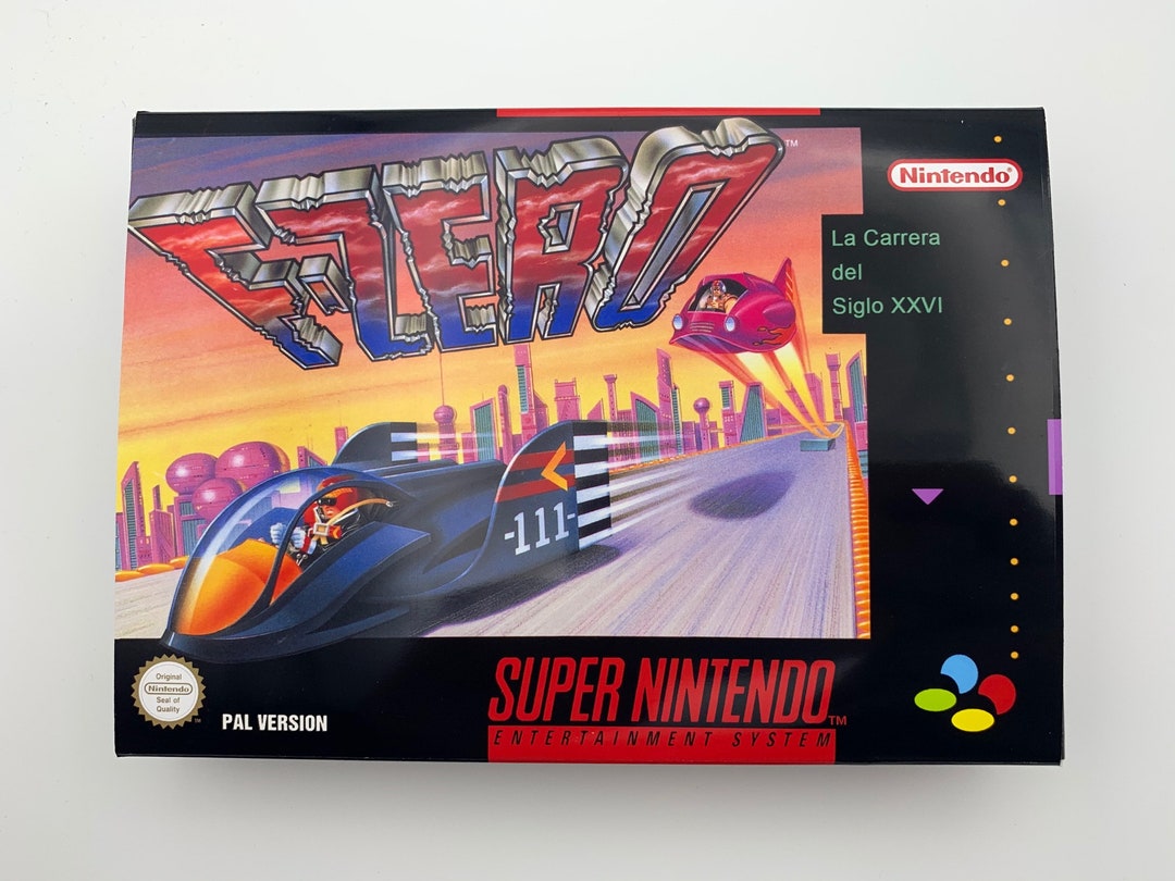 SNES Replacement Box & Tray F-zero Pal Esp NO GAME Included - Etsy