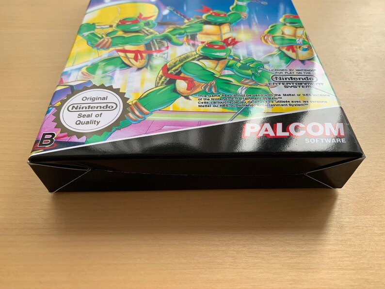 Nes Replacement Box TMNT Turtles NO GAME Included - Etsy