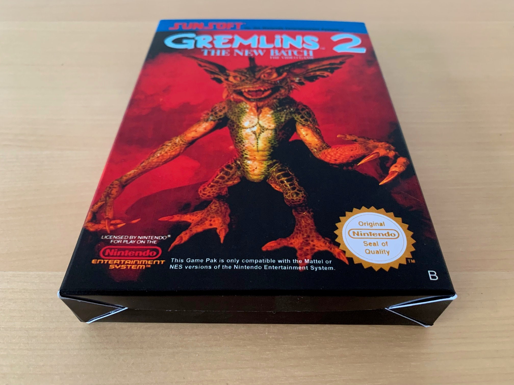 NES Replacement Box Gremlins 2 NO GAME Included - Etsy