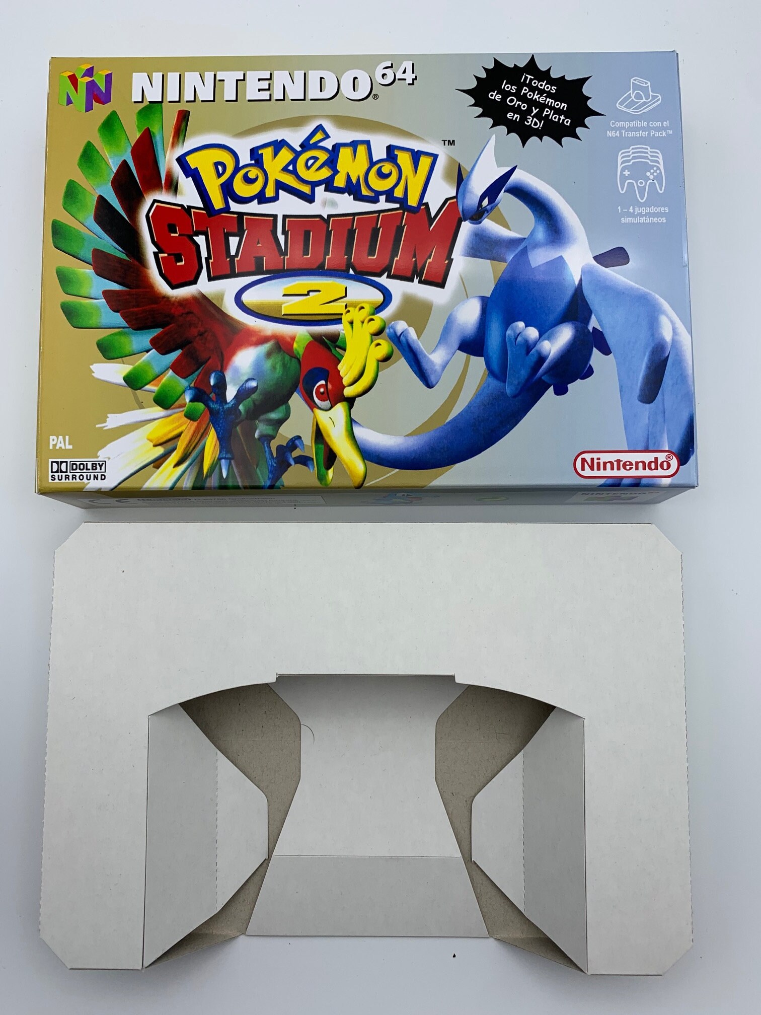 N64 Replacement Box & Tray Pokemon Stadium 2 NO GAME - Etsy