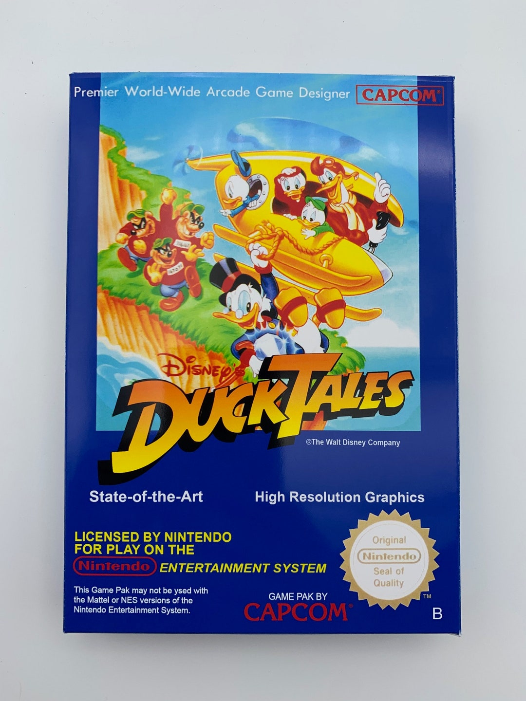 NES Replacement Box Duck Tales NO GAME Included - Etsy