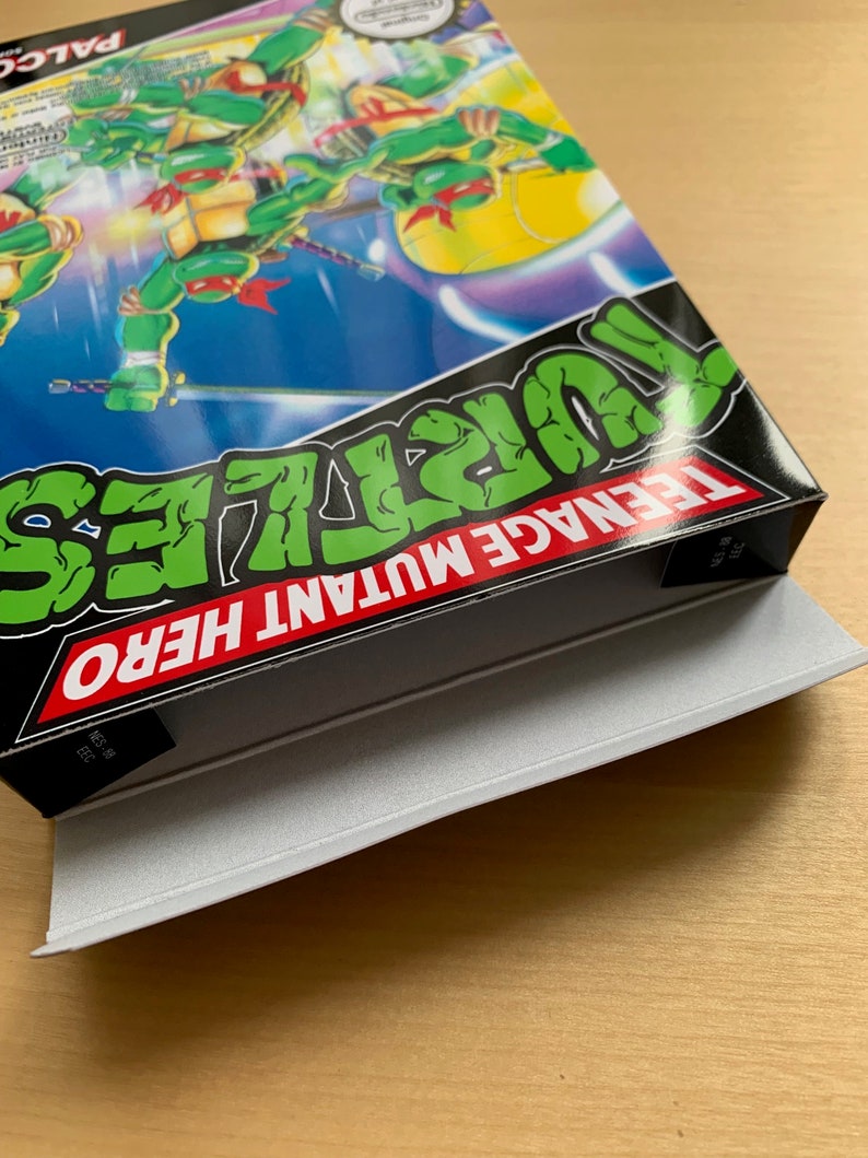 Nes Replacement Box TMNT Turtles NO GAME Included - Etsy