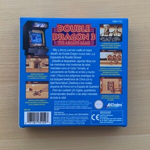 GB Replacement Box & Tray Double Dragon 3 PAL ESP No Game Included - Etsy