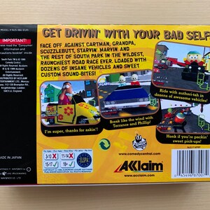 N64 Replacement Box & Tray South Park Rally Pal Uk NO GAME Included - Etsy