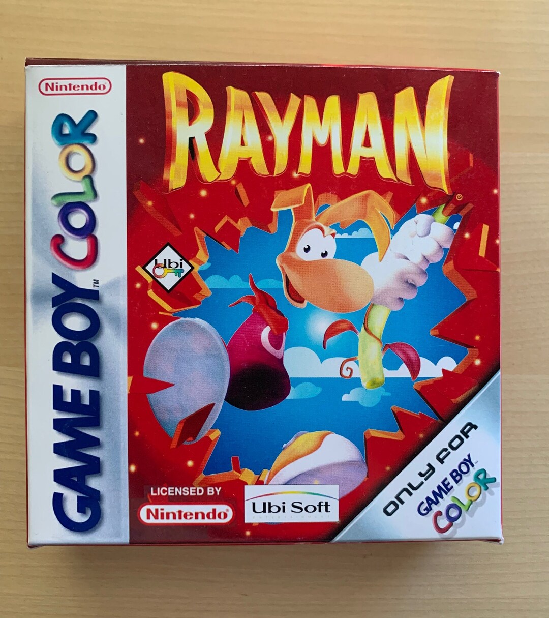 GBC Replacement Box & Tray Rayman Pal Eur No Game Included - Etsy