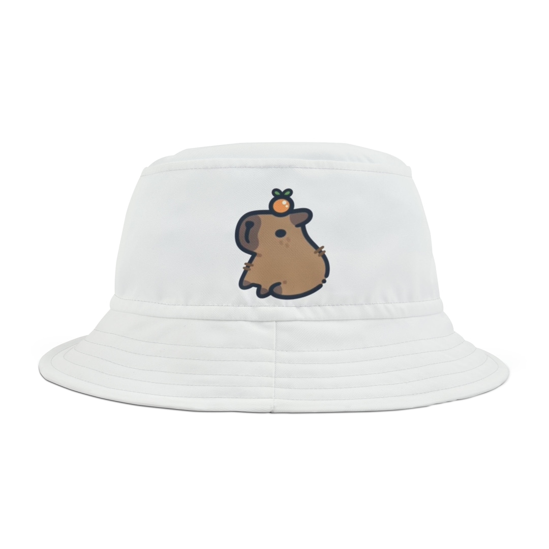 Cute Capybara Bucket Hat - Etsy