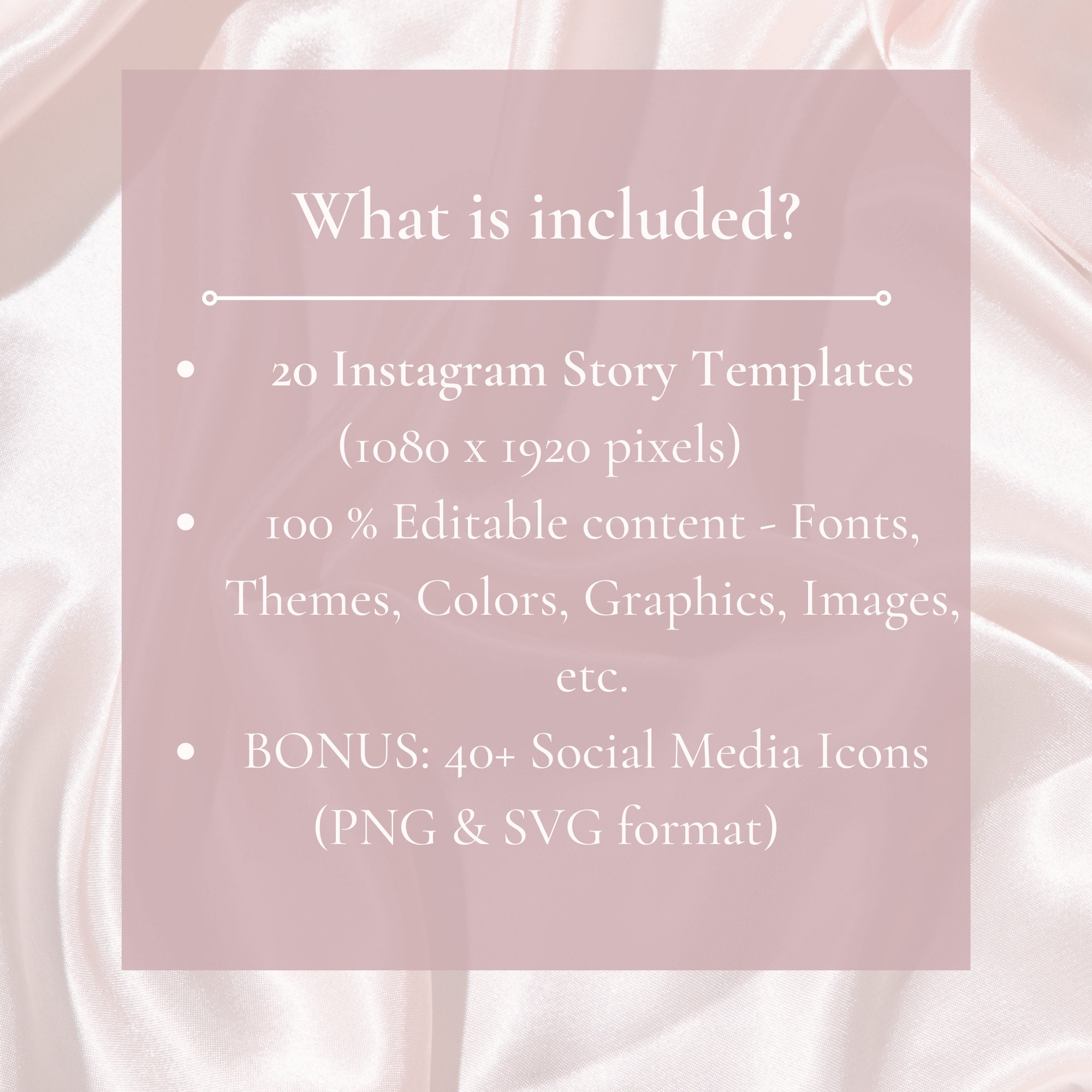 IG Informative Story Template, Digital Instagram Template, IG Reel ...