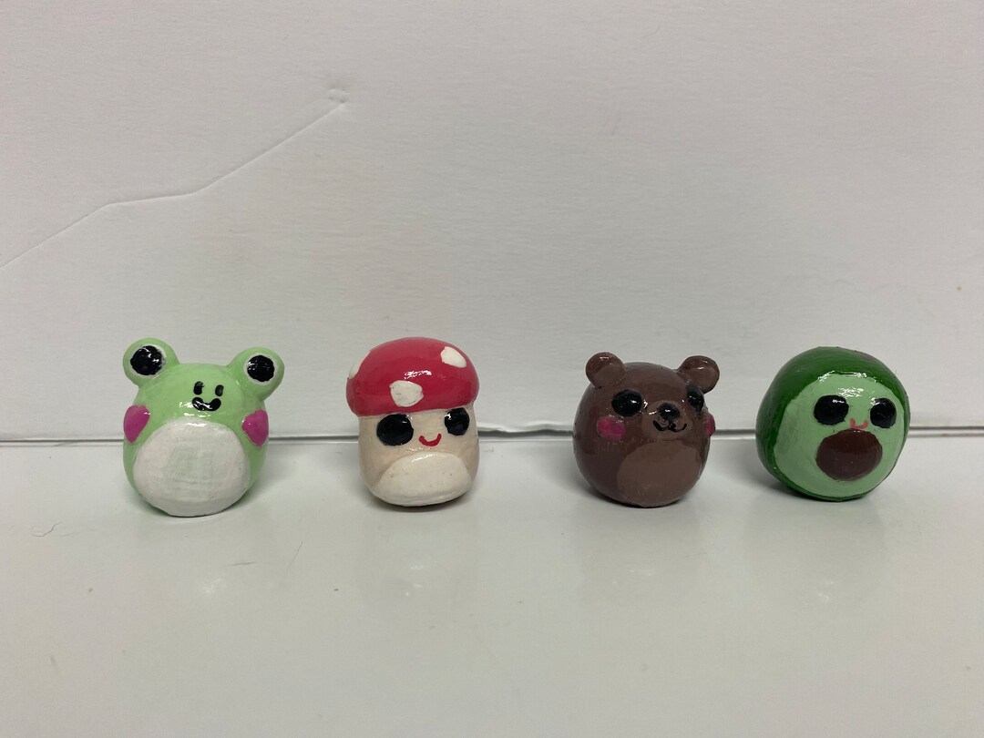 4 Mini Squishmallow Figurines - Etsy