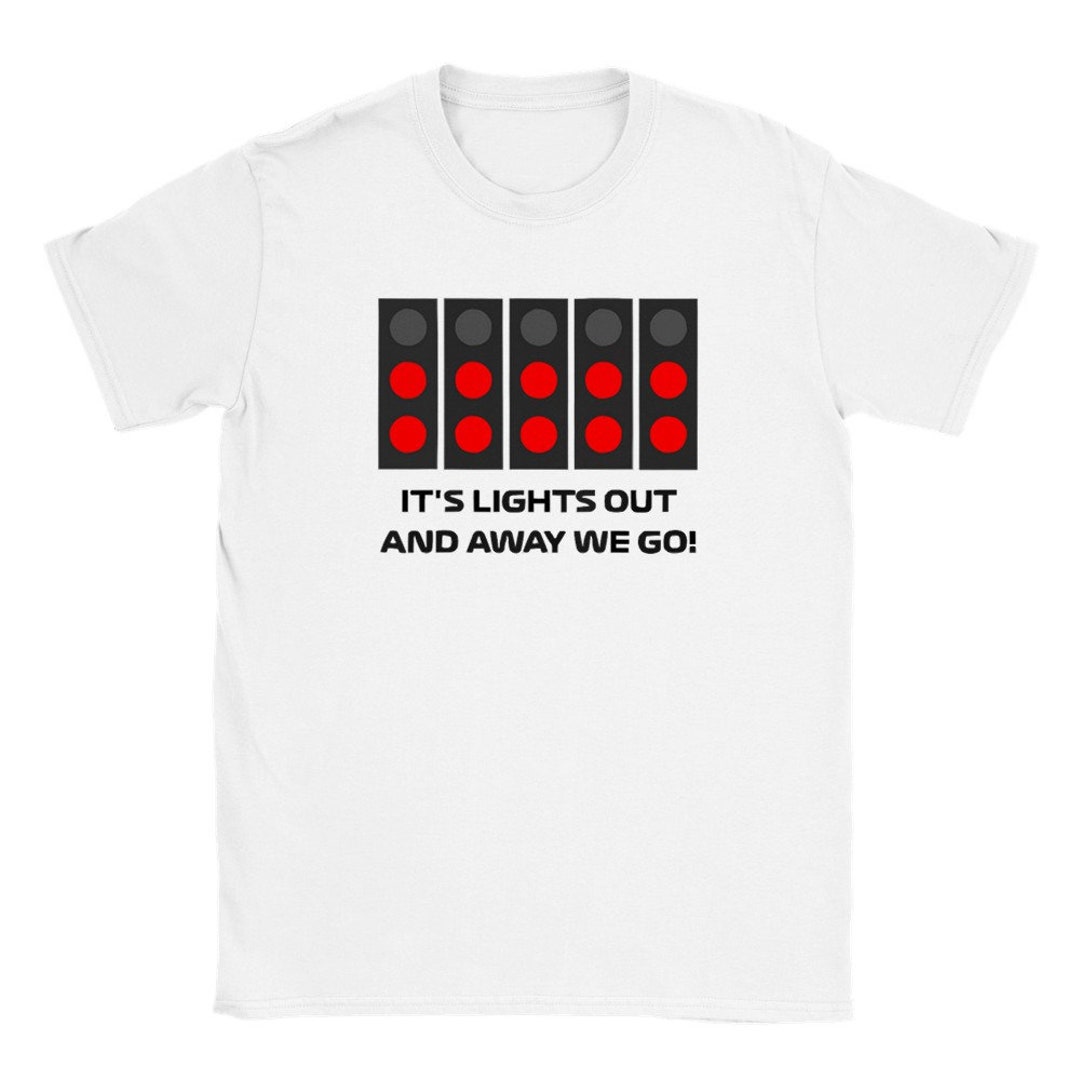 It's Lights Out and Away We Go - T-shirt - Etsy