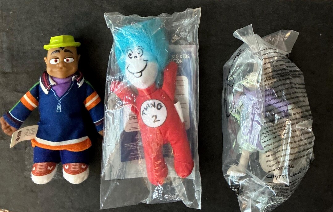 Burger King Toys (set of Three) Cousin Skeeter Nickelodeon (1998 ...