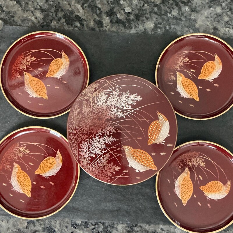 Lacquer Coasters - Etsy