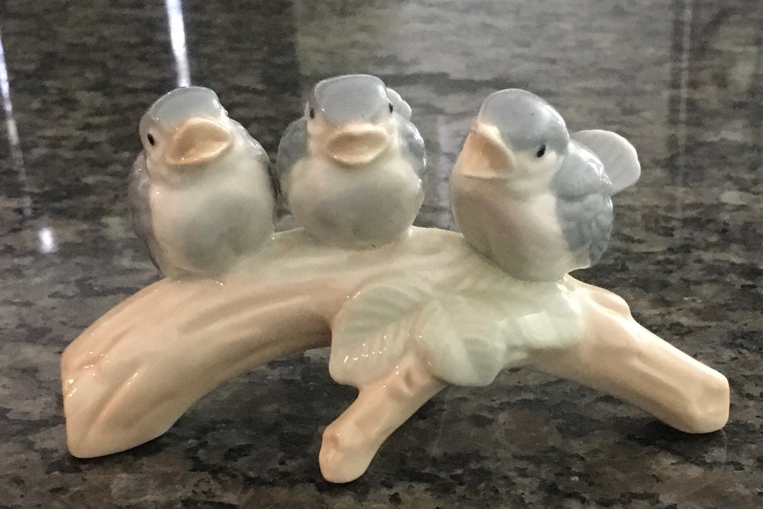 Birds Singing on Branch Otagiri Figurine Made in Japan Vintage - Etsy