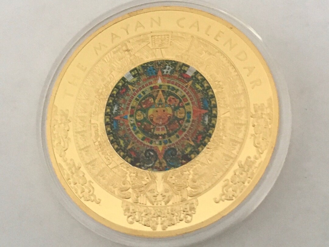 Mayan Calendar Colossal American Mint Coin Proof - Etsy