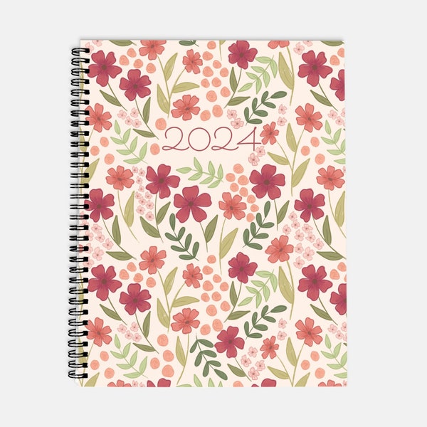 Spiral 2024 Planner - Etsy