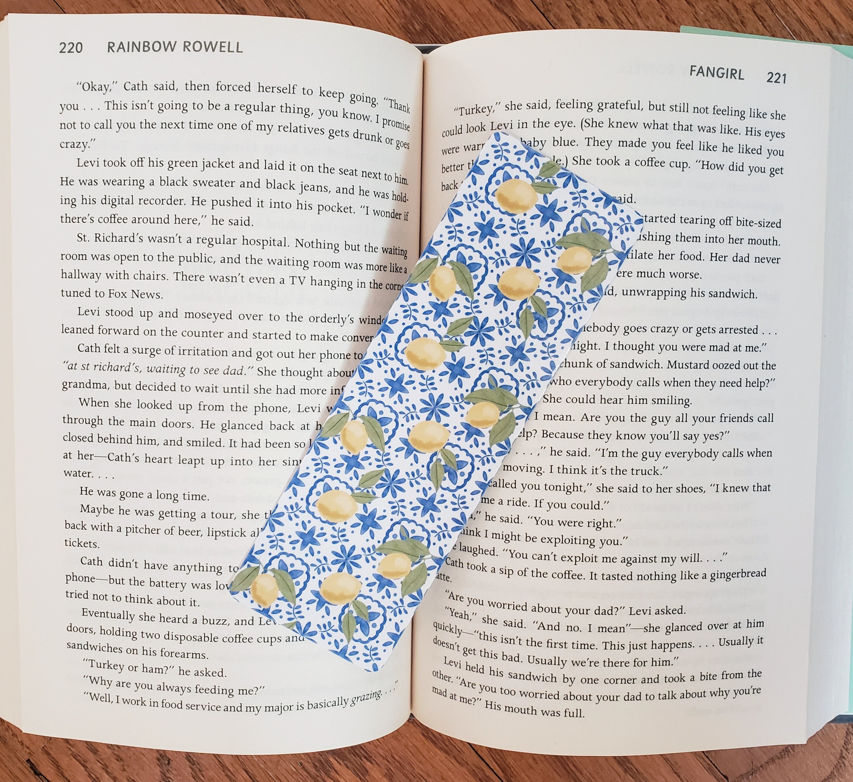 Italian Lemon Bookmark Tuscan Aesthetic Bookmark Bookish Gift Book ...