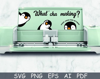 What Cha Making Penguins SVG, Penguins Svg, What Cha Making Penguins ...
