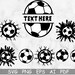 Soccer Ball Svg, Cut File for Cricut, Soccer Svg Bundle, Soccer Ball ...