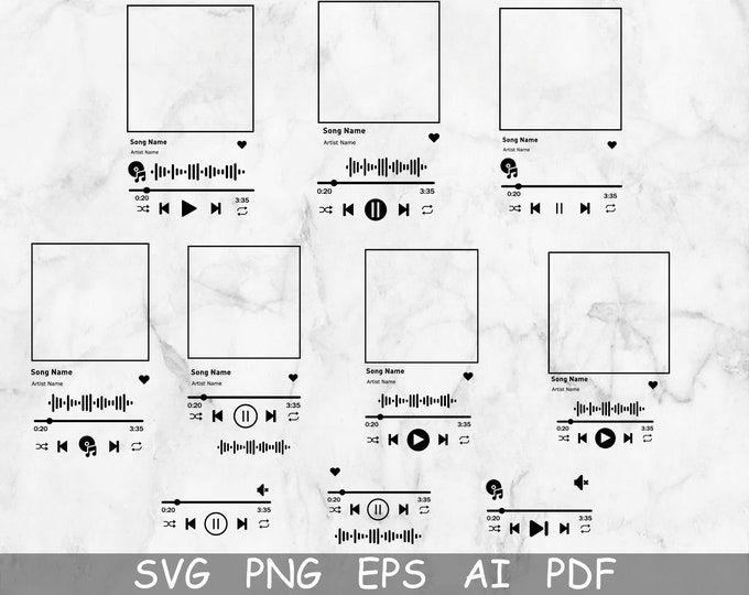 Music Player Svg, Music Player Cut Files, Custom Desing Svg, Acrylic ...