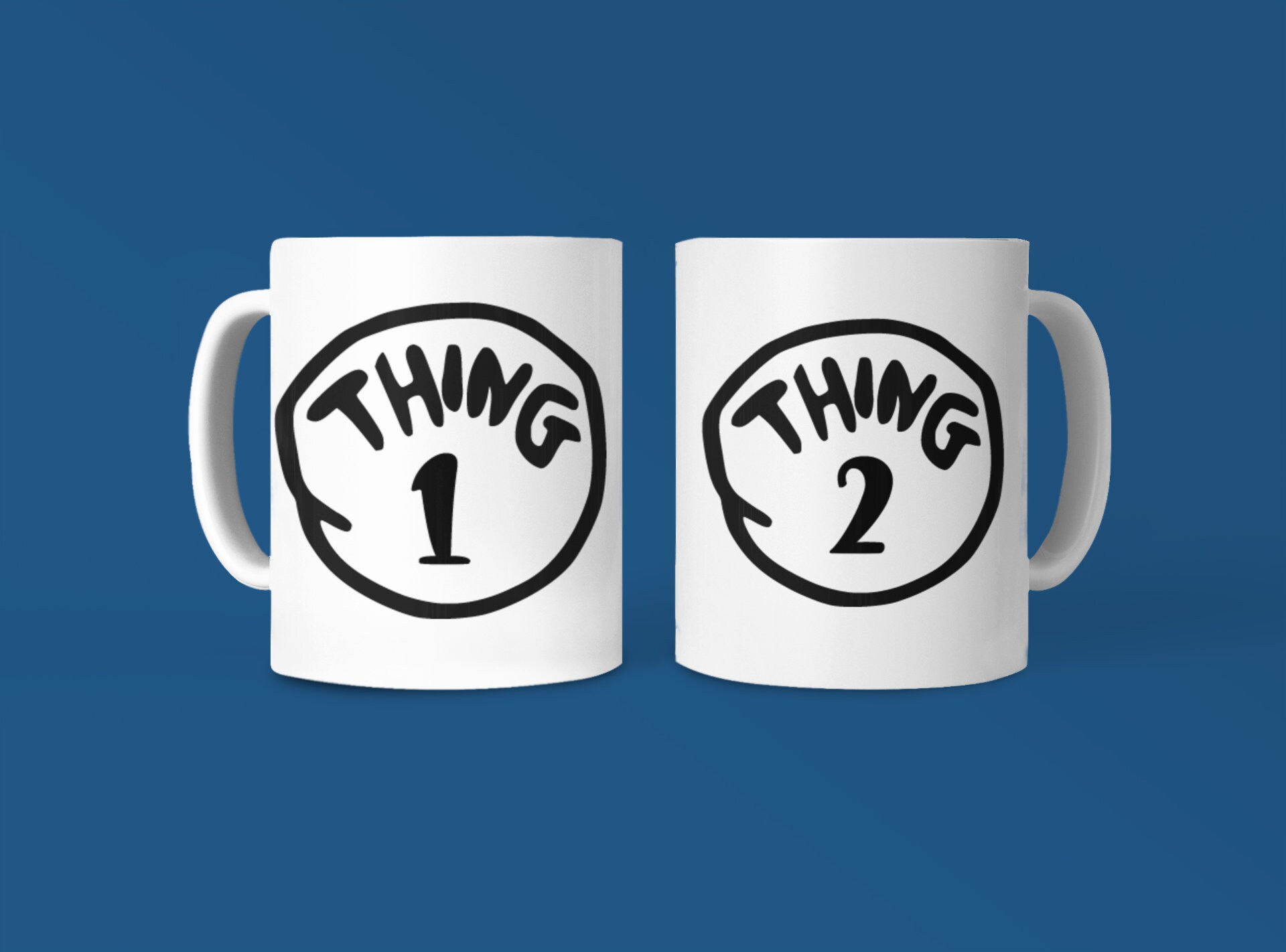Thing 1 Thing 2 Svg Thing Svg Cut File For Cricut Thing Clipart
