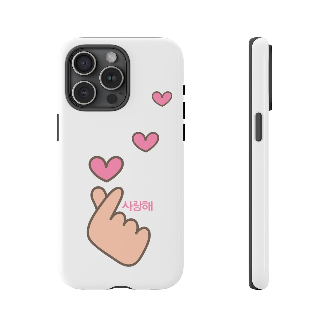 Finger Heart Cellphone Case - Etsy