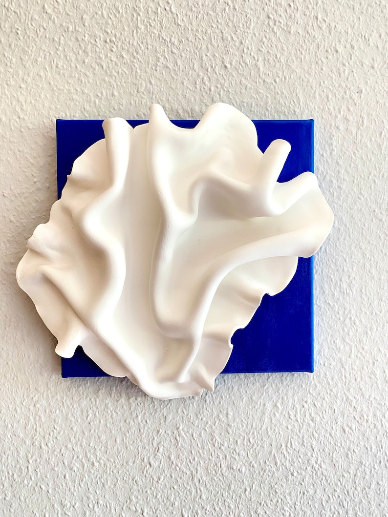 Minimalist Clay on Canvas, Wall Art, 3D Art, Decorer, Canvas Wall Art ...